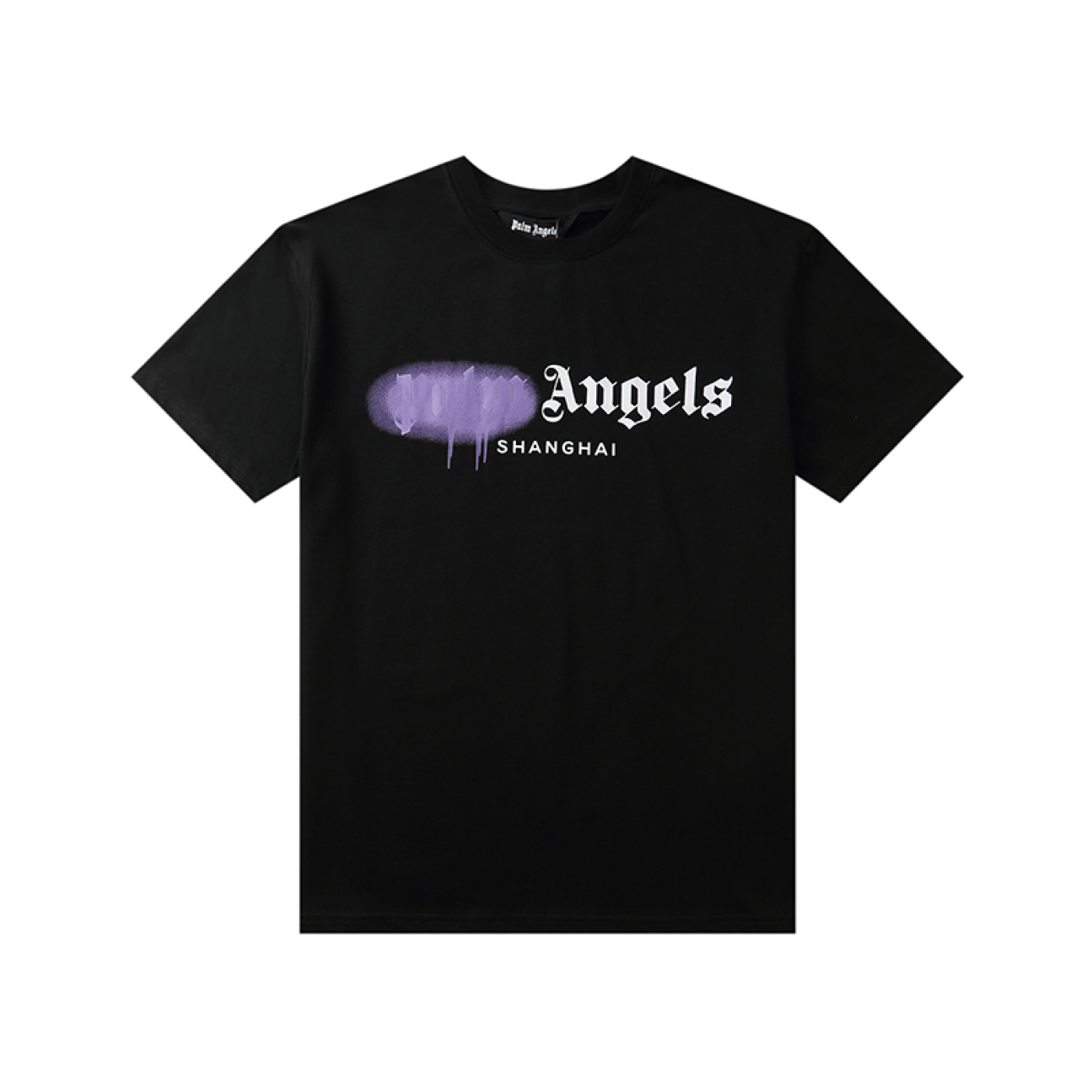Palm Angles t-shirt Sprayed Shangai Preta – Central Sports